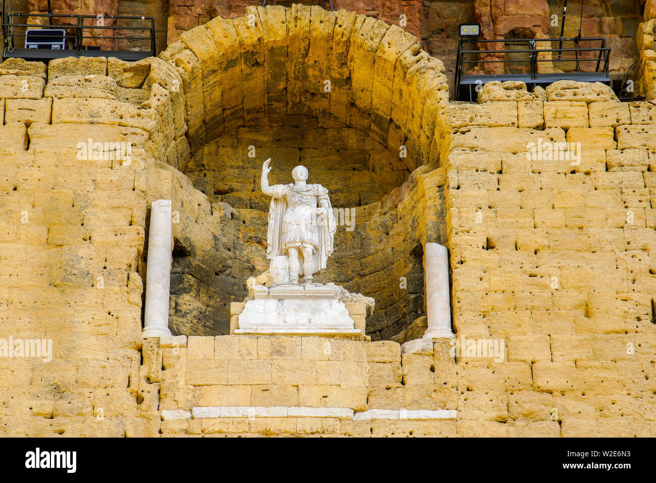 Built by emperor augustus hi-res stock photography and images - Alamy