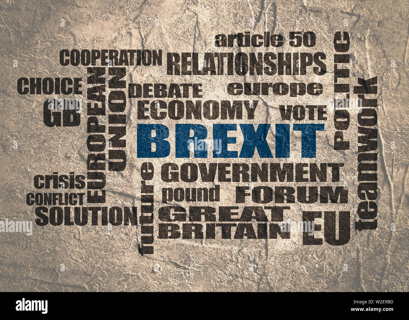 European cloud partnership text hi-res stock photography and images - Alamy