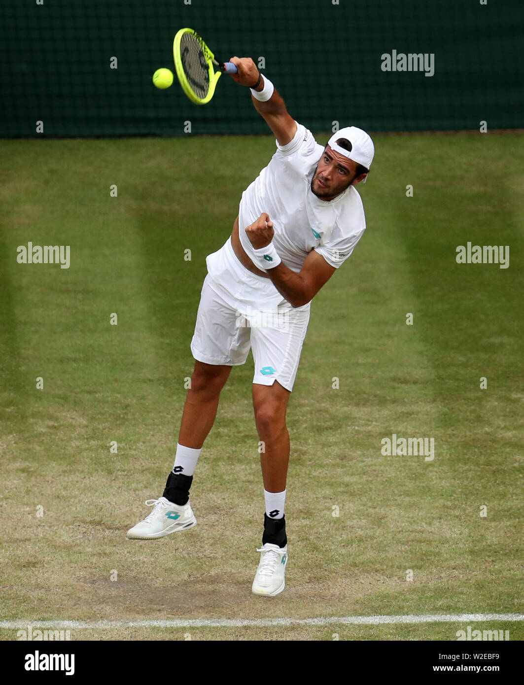 Matteo berrettini wimbledon hi-res stock photography and images - Alamy
