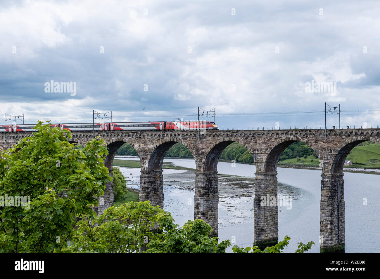 Royal Border Bridge, Berwick-upon-Tweed, designed by Robert Stevenson ...
