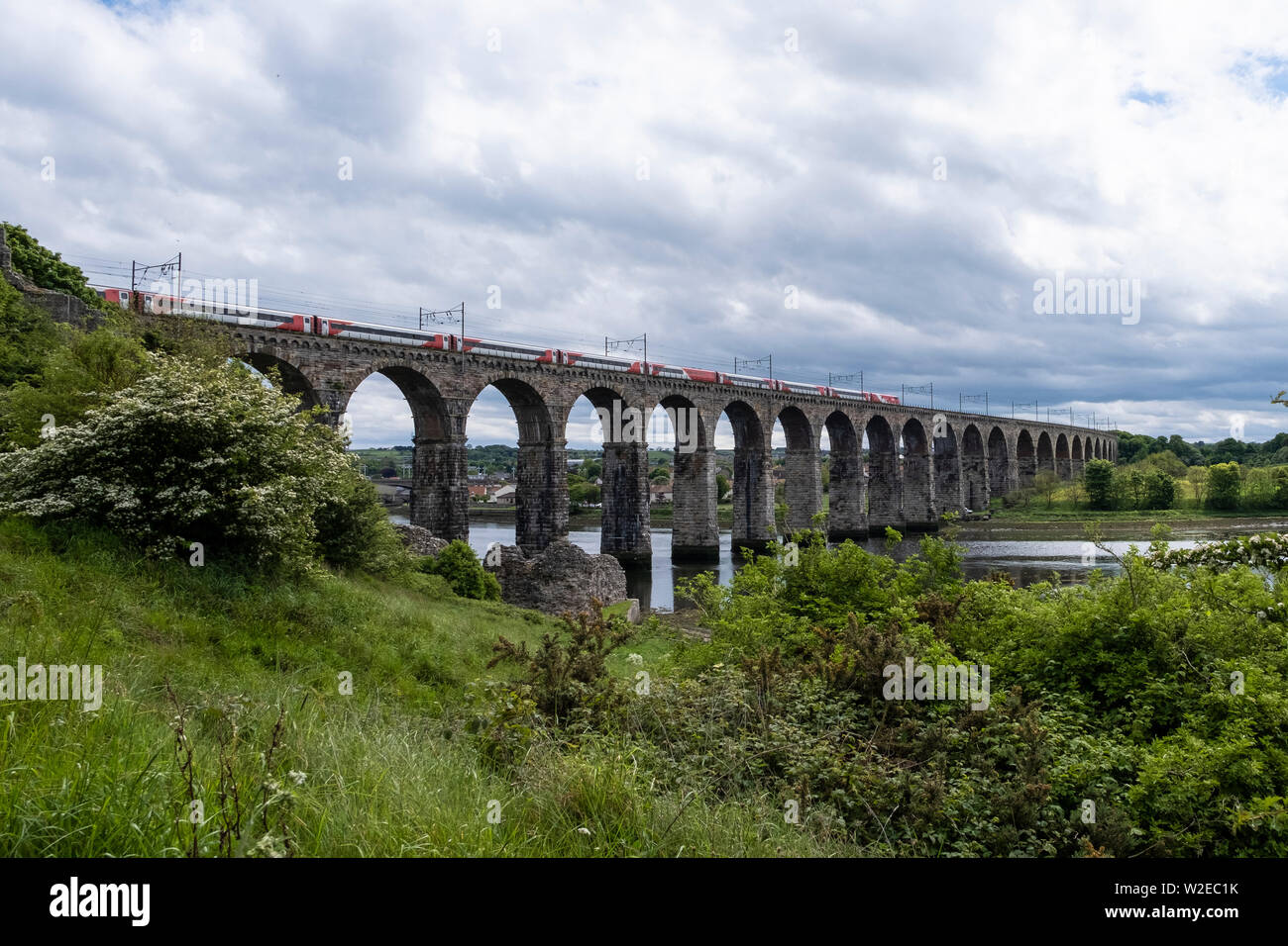 Royal Border Bridge, Berwick upon Tweed, UK Stock Photo - Alamy