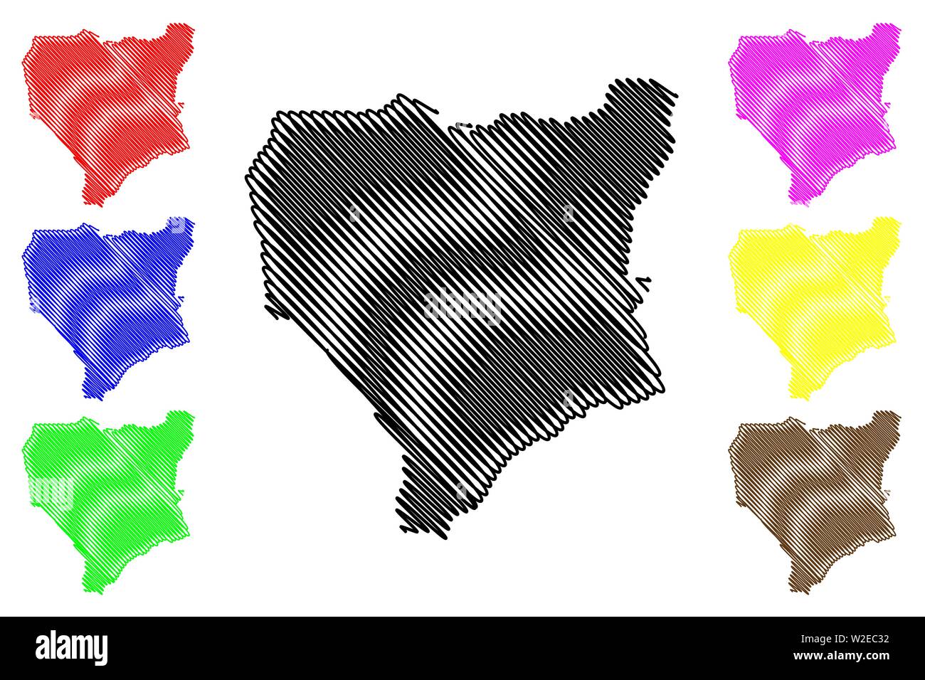 Niassa Province (Provinces of Mozambique, Republic of Mozambique) map ...