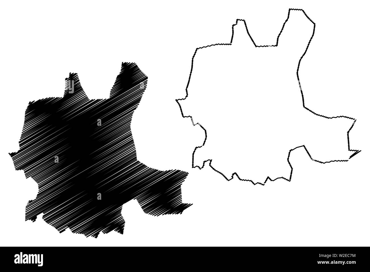 Phnom Penh (Kingdom of Cambodia, Kampuchea, Provinces of Cambodia) map ...