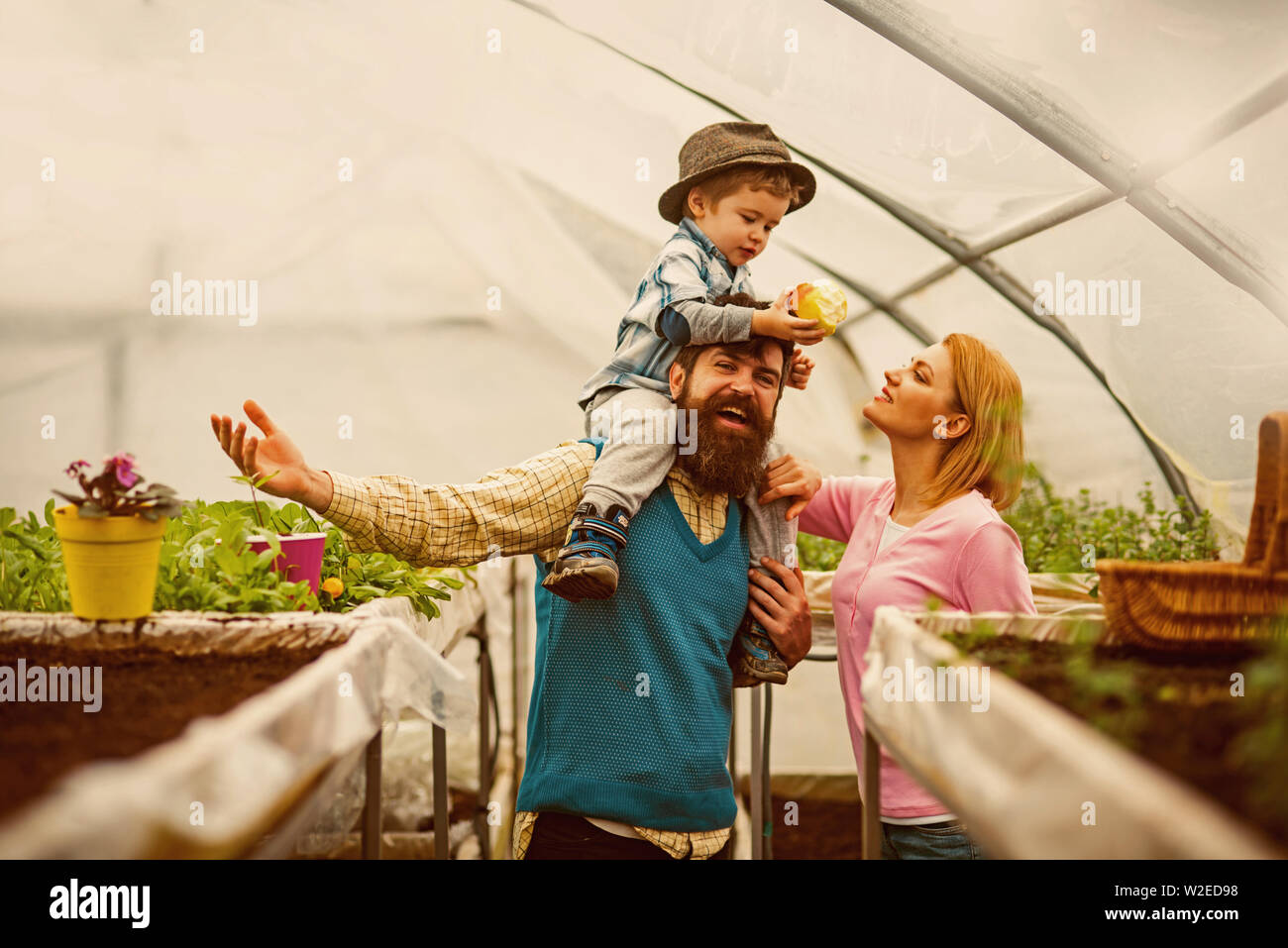earth day. 22 april is earth day holiday. earth day concept. family ...