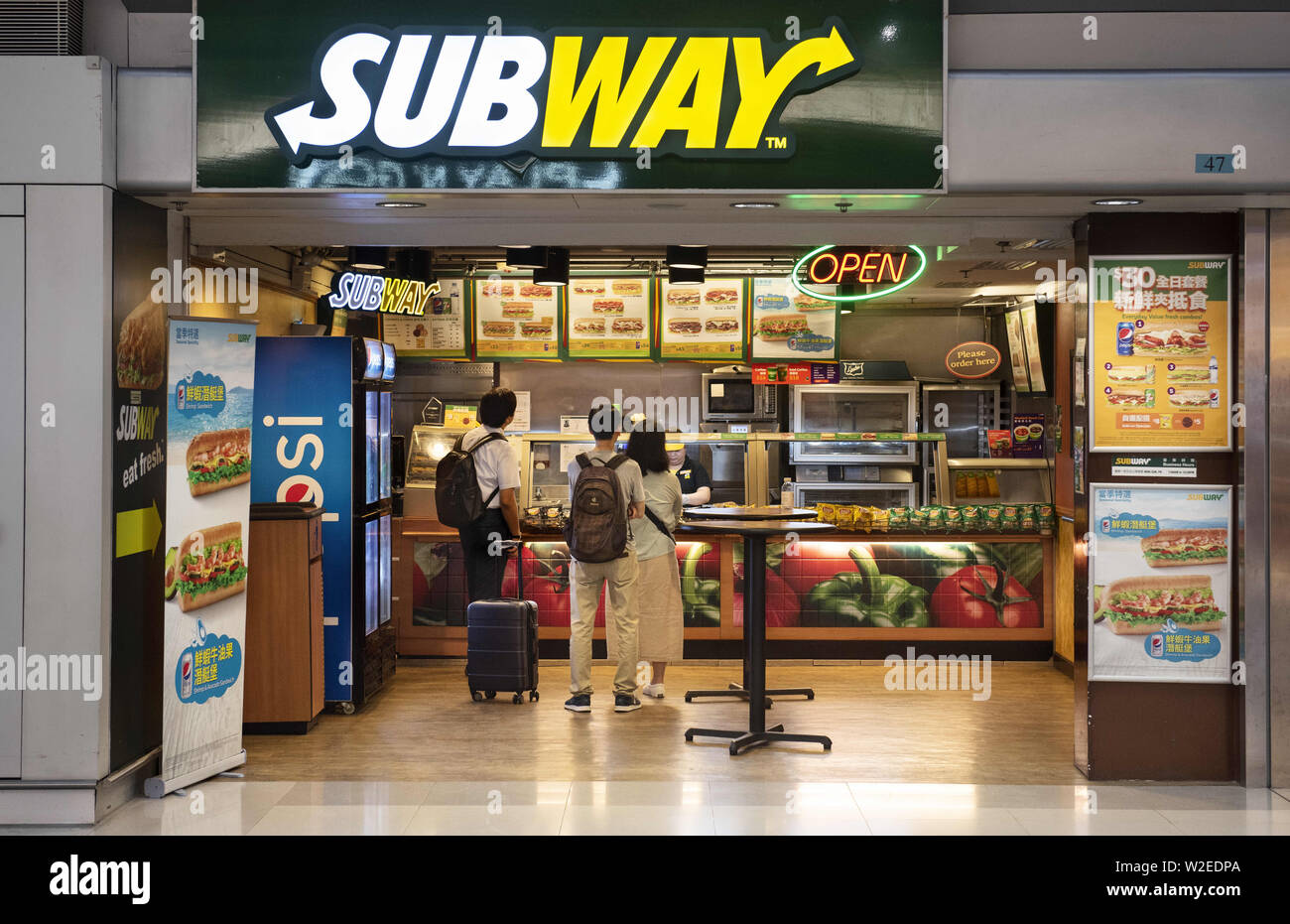 Subway restaurant china hi-res stock photography and images - Alamy