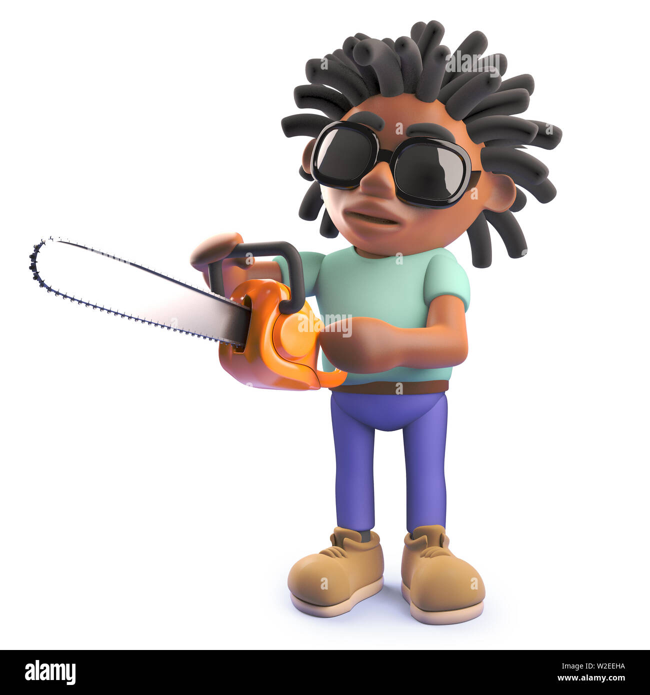 Chainsaw man cartoon hi-res stock photography and images - Alamy