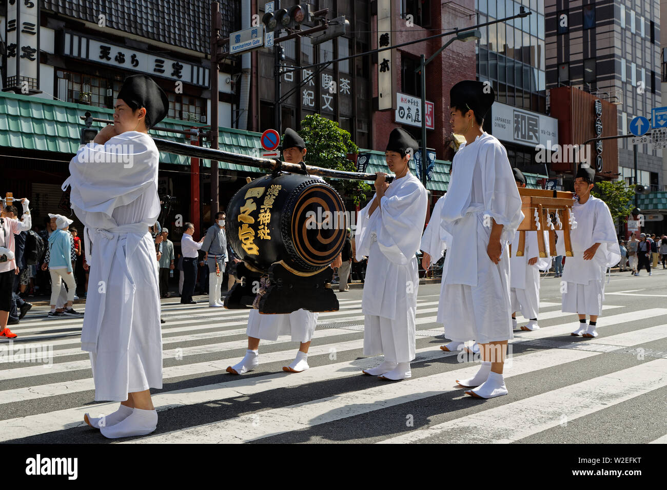 TOKYO, JAPAN, May 19, 2019 : Sanja Matsuri is one of the great Shinto ...