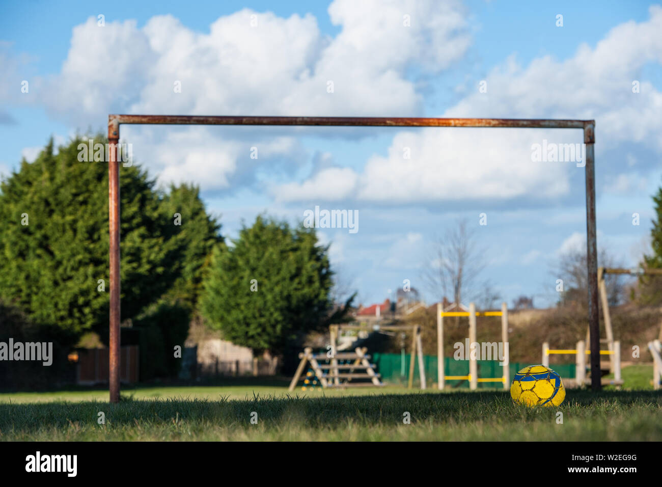 Rusty goal hi-res stock photography and images - Alamy