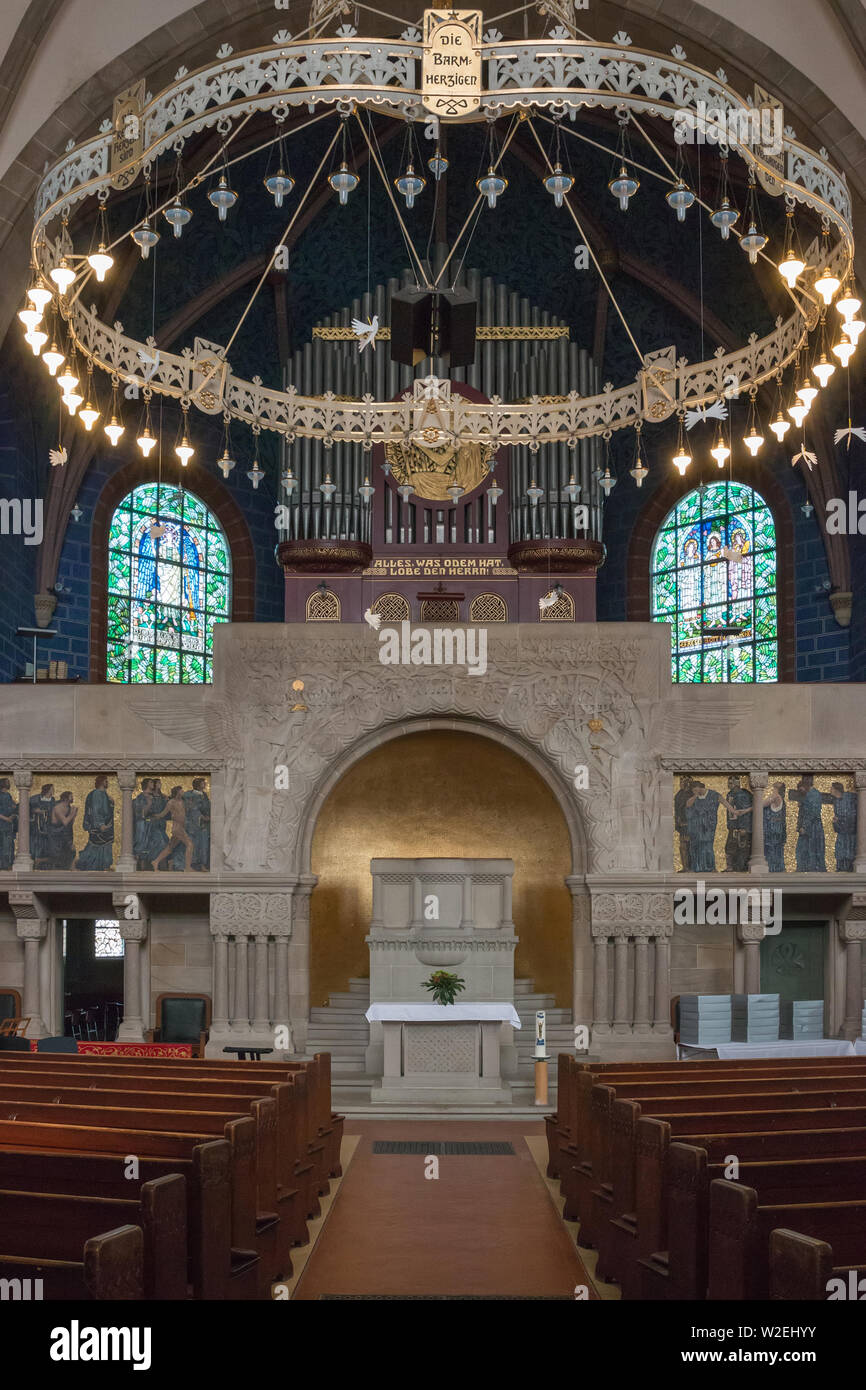 Cathedral basel interior hi-res stock photography and images - Alamy
