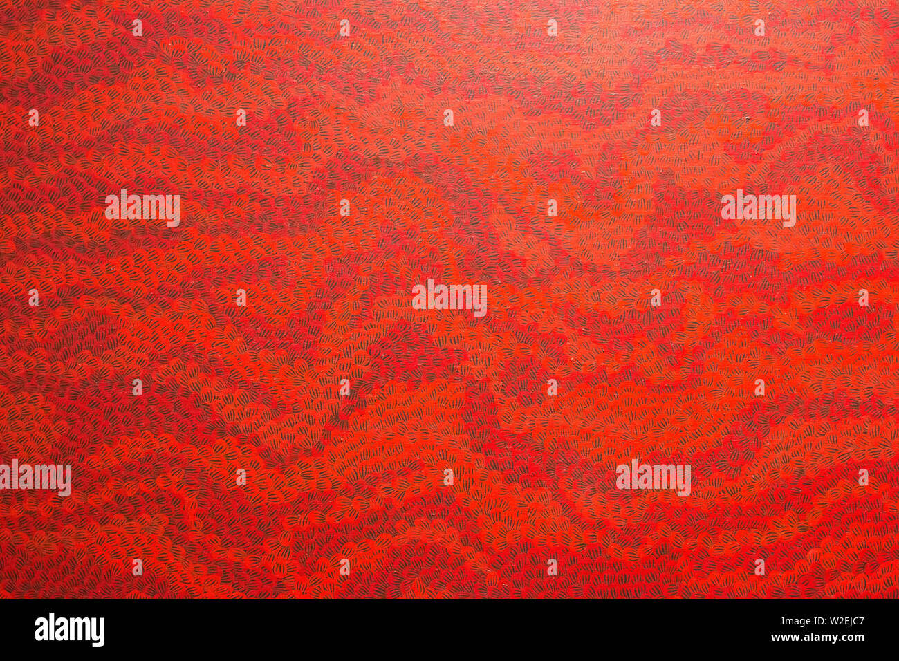 Red dots pattern. Dark and deep abstract geometric pattern Stock Photo ...