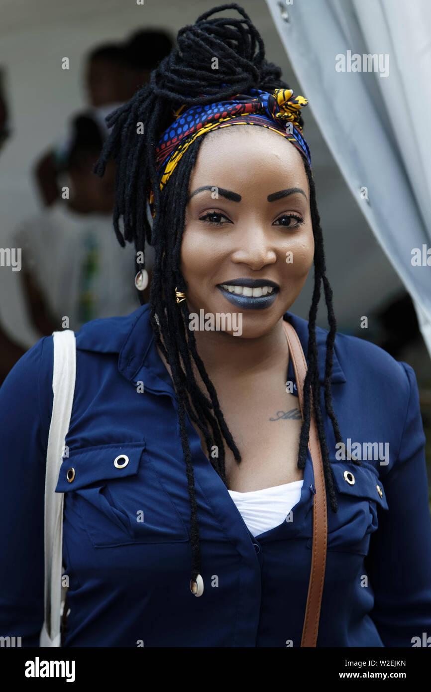 Paris, France. 7th July, 2019. Choreographer Leeyah attends the 18th ...
