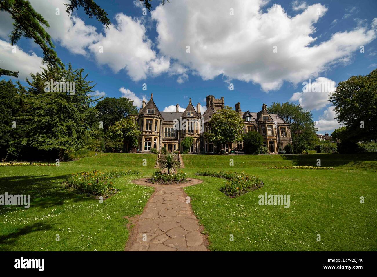 Insole Court, a Grade II listed Victorian Gothic mansion in Cardiff ...