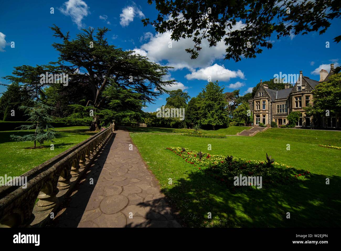 Insole Court, a Grade II listed Victorian Gothic mansion in Cardiff ...