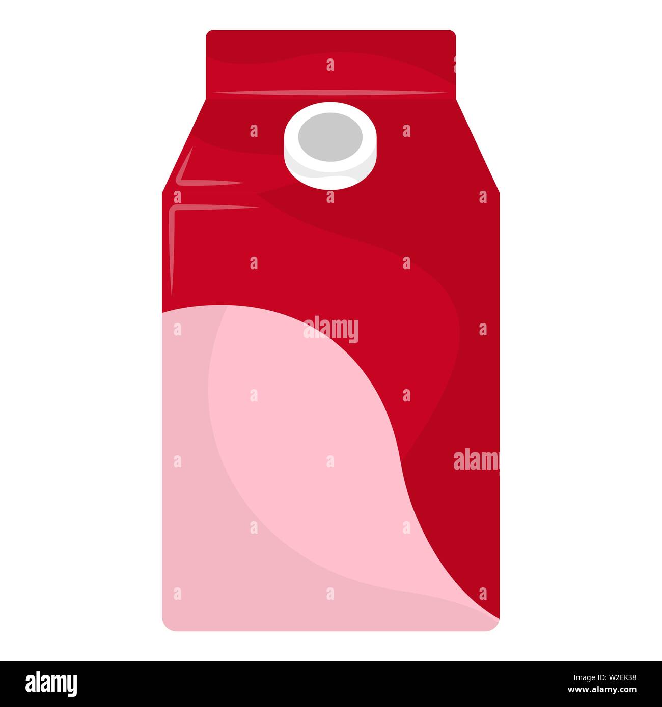 Isolated juice box on a white background - Vector Stock Vector Image ...