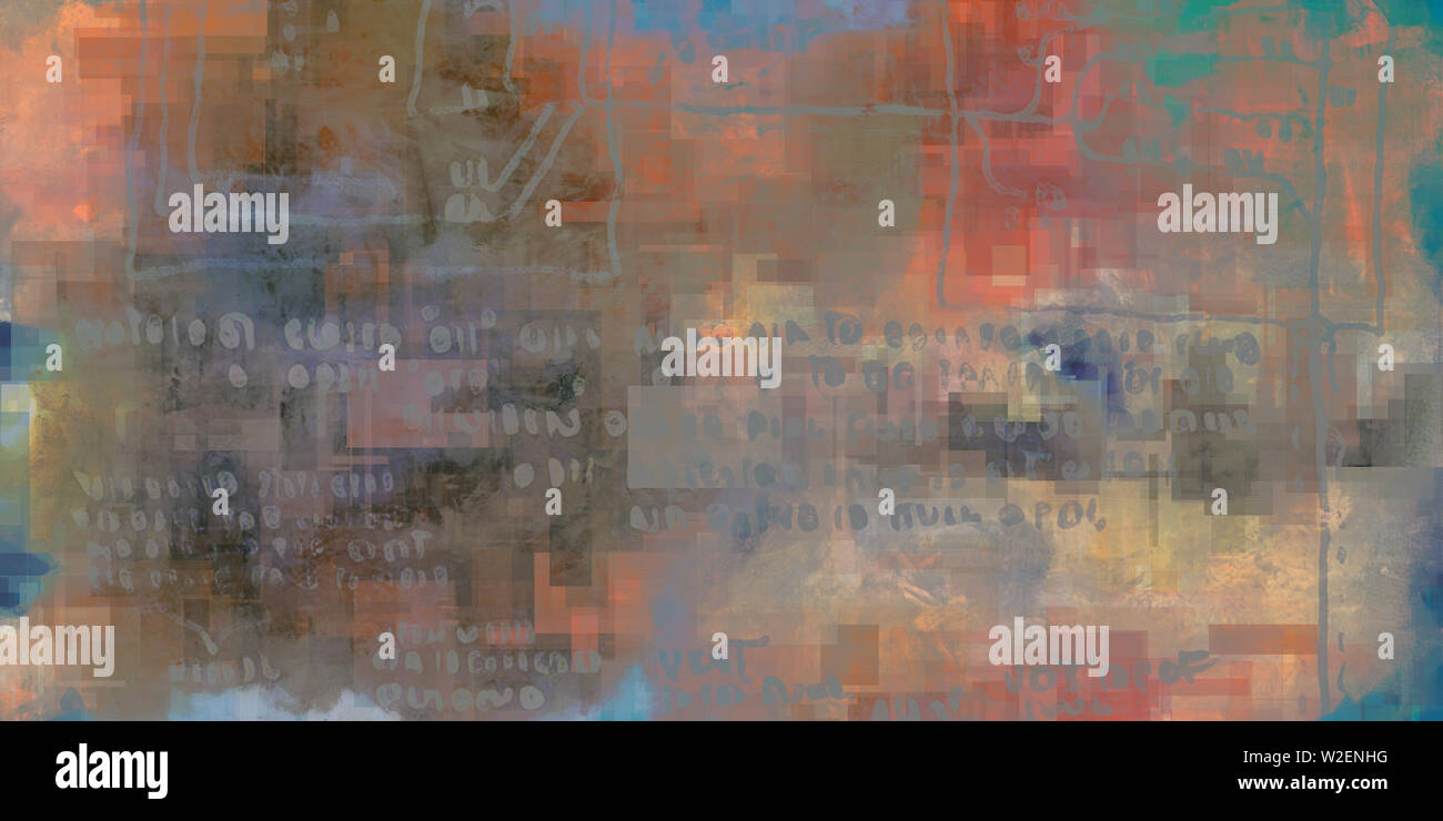 Backdrop of faded symbols hi-res stock photography and images - Alamy