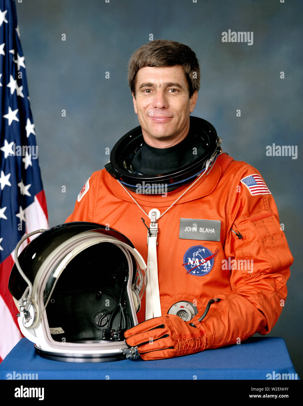 (November 1988) --- Astronaut John E. Blaha, pilot Stock Photo - Alamy