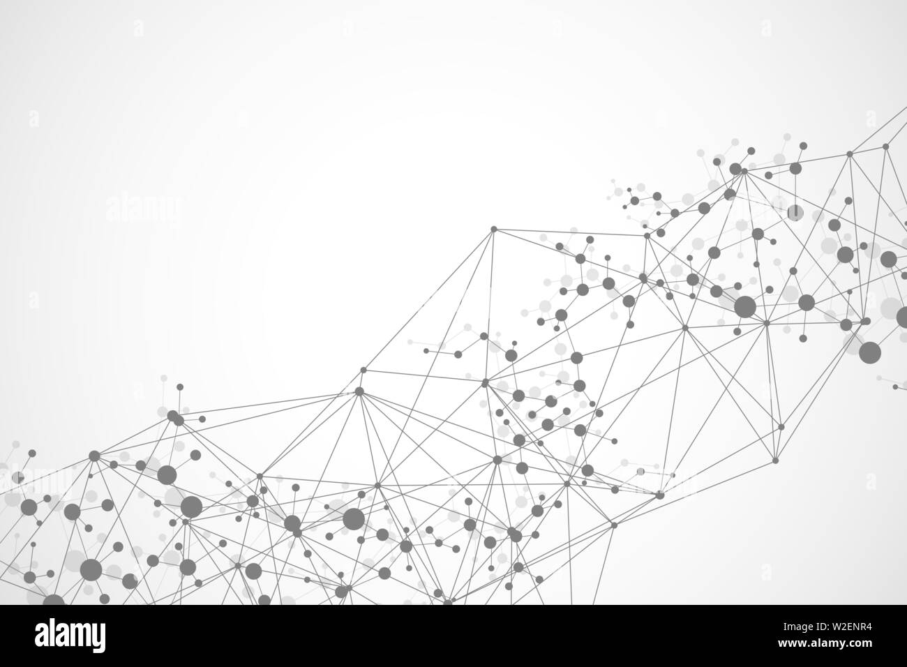 Structure Molecule And Communication Dna Atom Neurons Scientific Concept For Your Design