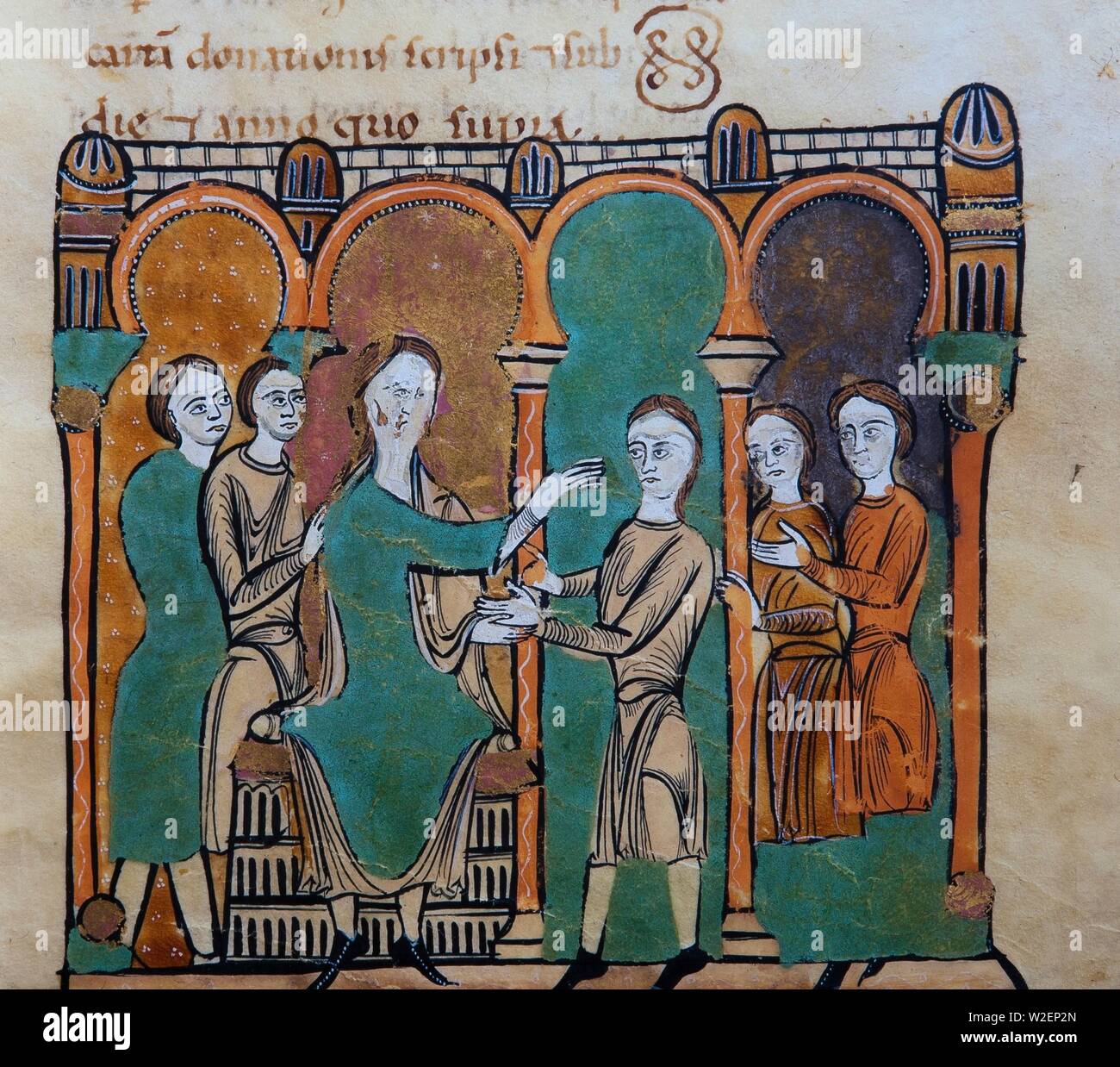 Testimonio sacramental del conde Bernardo Tallaferro de Besalú, 'Liber ...