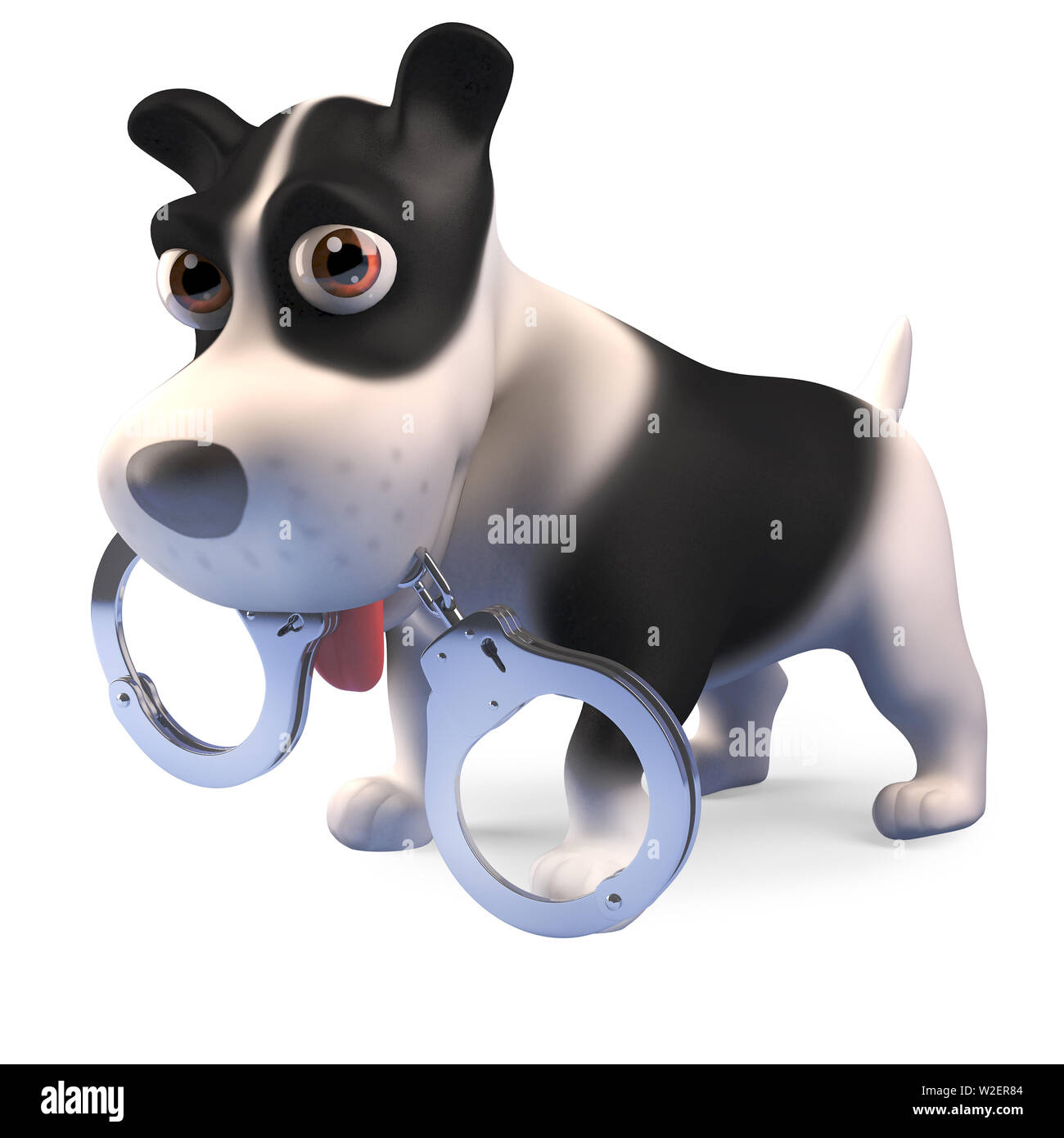 Rendered illustration cute dog hi-res stock photography and images - Alamy