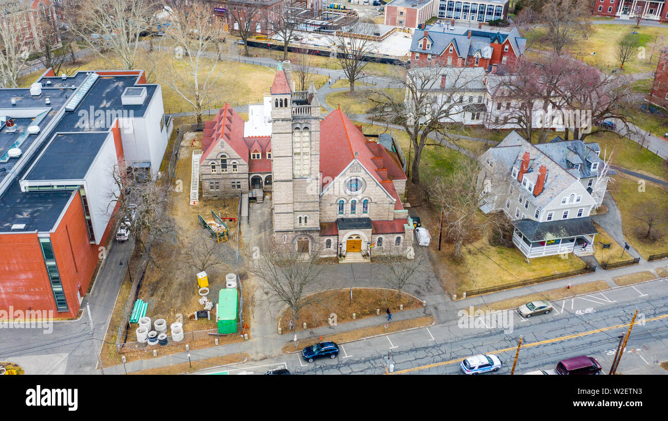 St. John's Episcopal Church, Northampton, MA, USA Stock Photo - Alamy
