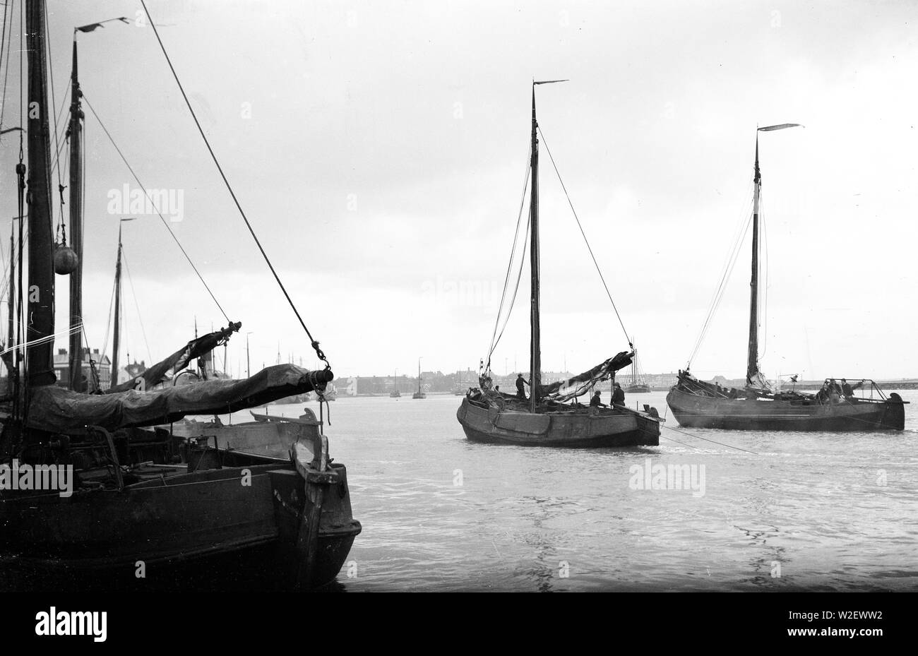 1920s fishing boats hi-res stock photography and images - Alamy