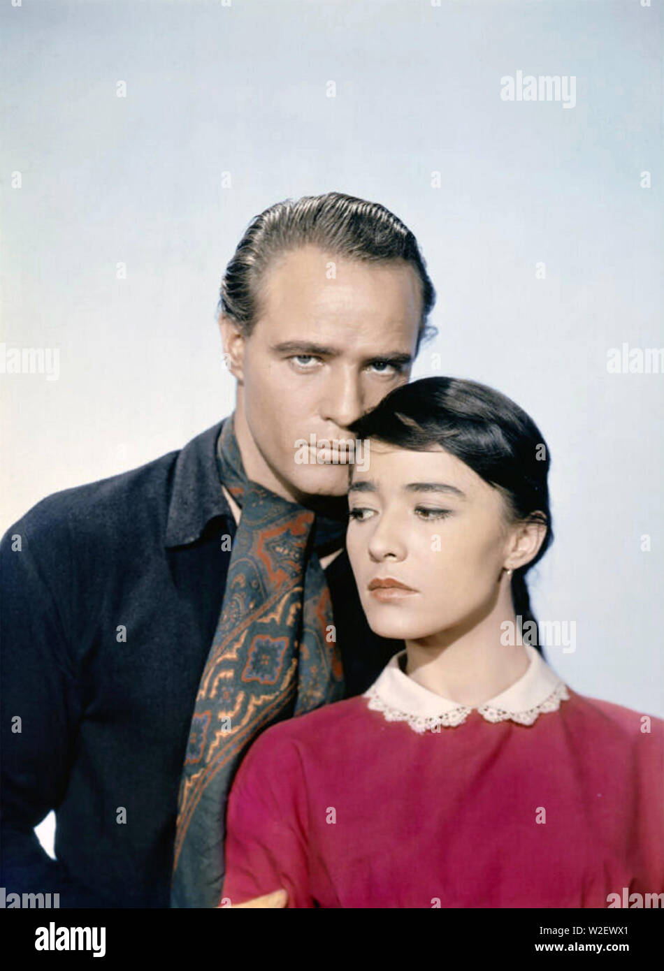 ONE-EYED JACKS 1961 Paramount Pictures film with Marlon Brando and Pina ...