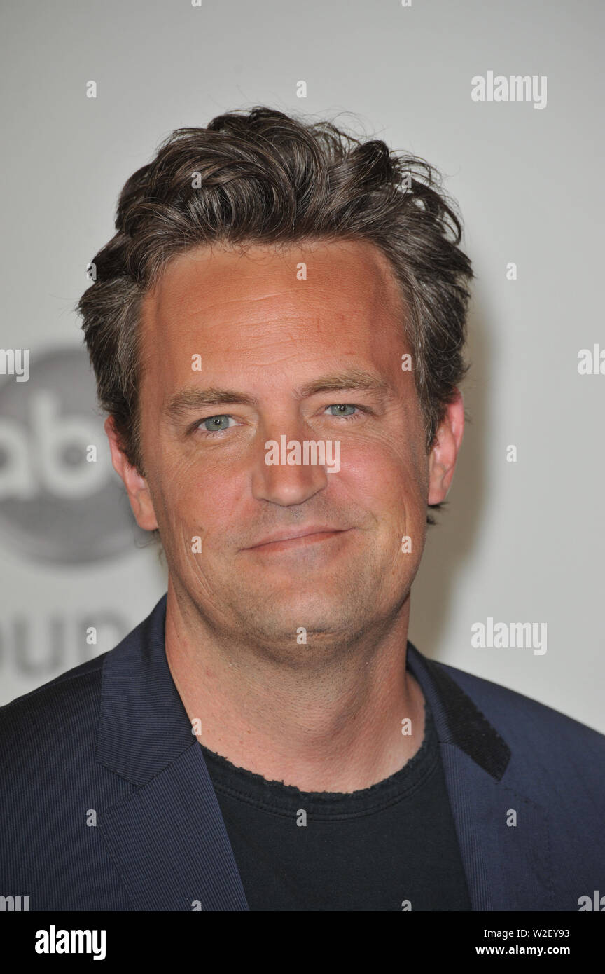 Matthew perry disney abc tv summer 2010 party hi-res stock photography ...
