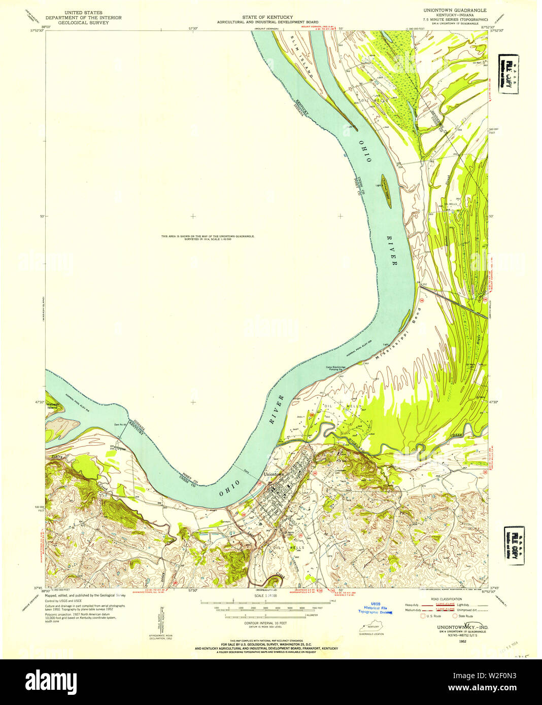 Uniontown map hi-res stock photography and images - Alamy