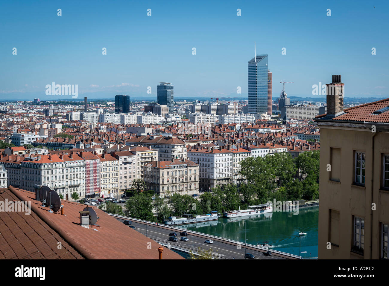 Lyon city centre hi-res stock photography and images - Alamy