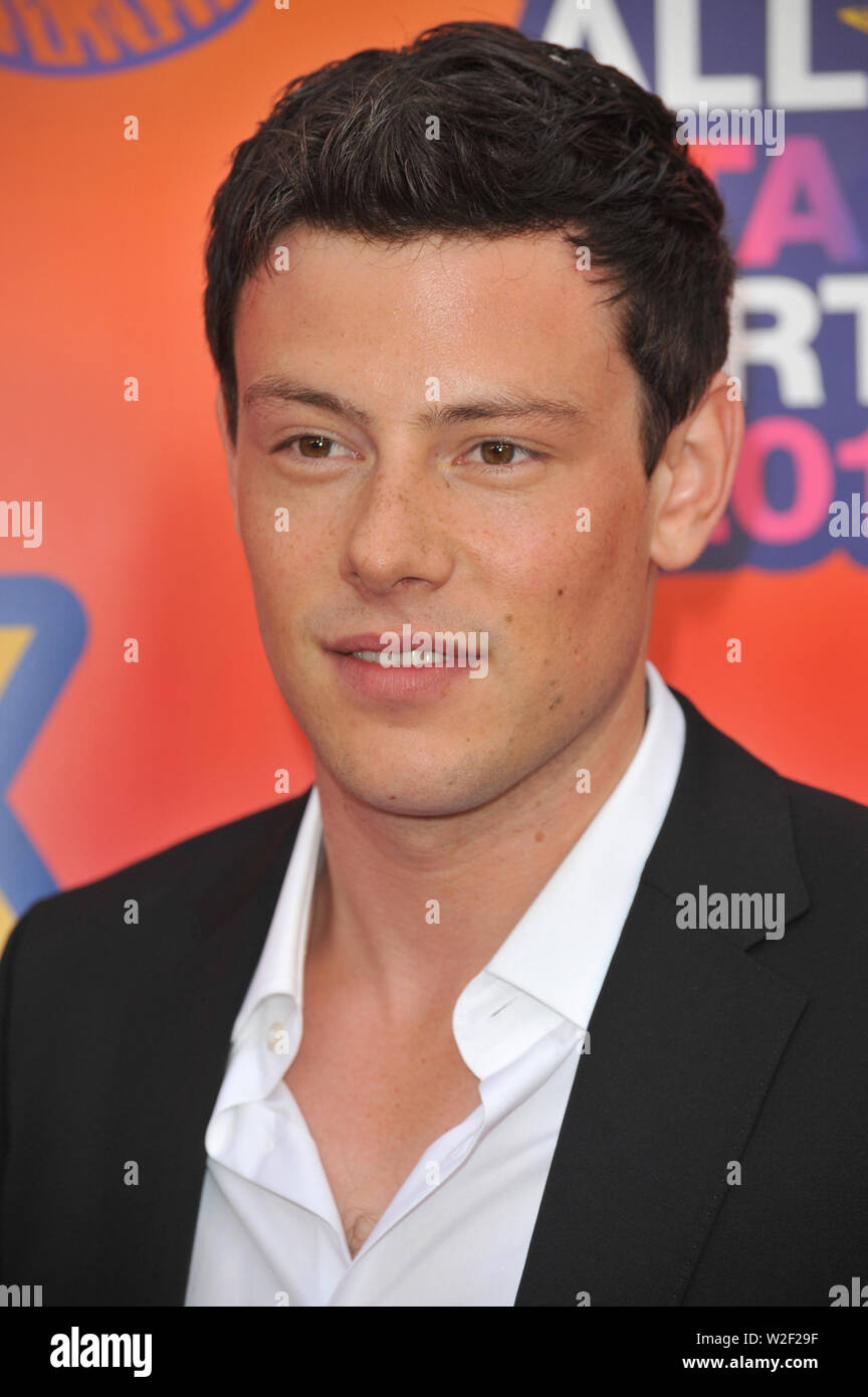 Cory monteith fox all star party hi-res stock photography and images ...