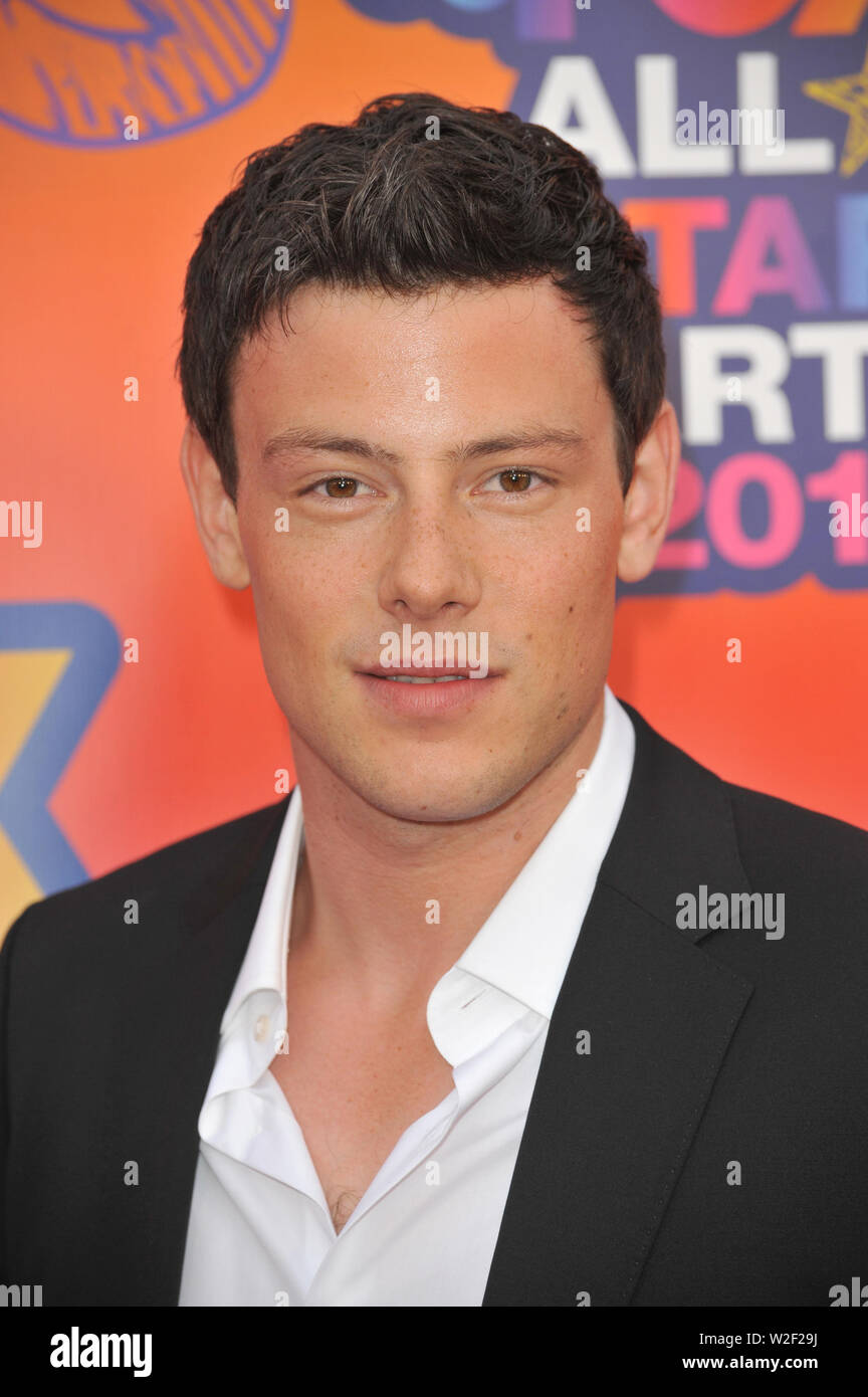 Cory monteith glee portrait hi-res stock photography and images - Alamy