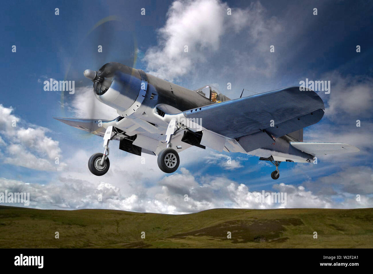 Vought F4U Corsair Stock Photo - Alamy