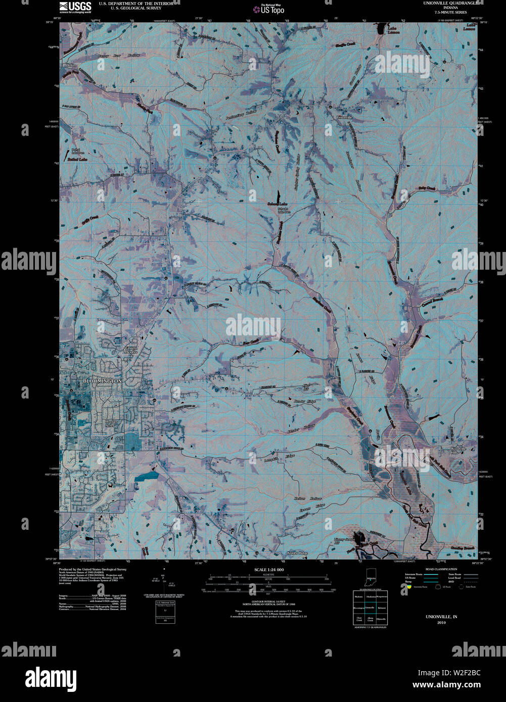 Map of unionville hi-res stock photography and images - Alamy