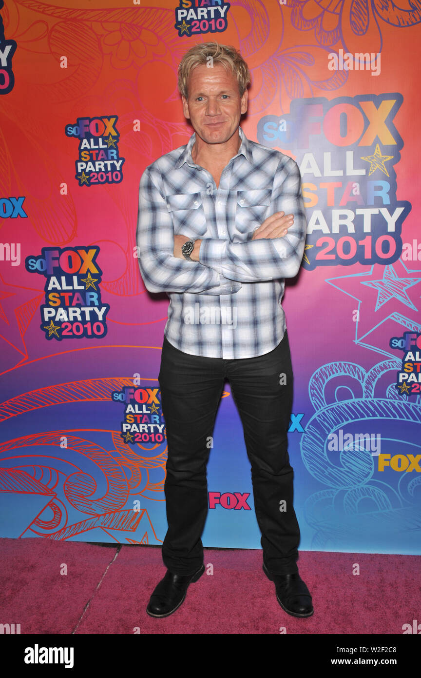 LOS ANGELES, CA. August 02, 2010: Chef Gordon Ramsay - star of "Hell's ...