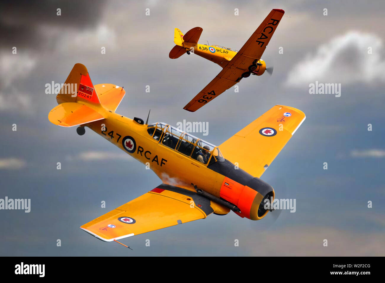 North American T-6 Texan Stock Photo - Alamy