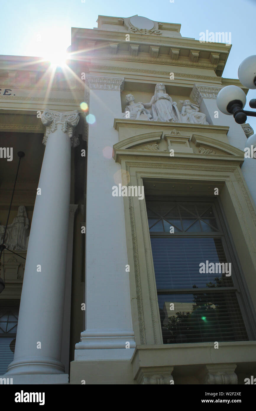 Riverside County Courthouse, Historic Landmark, California Stock Photo ...