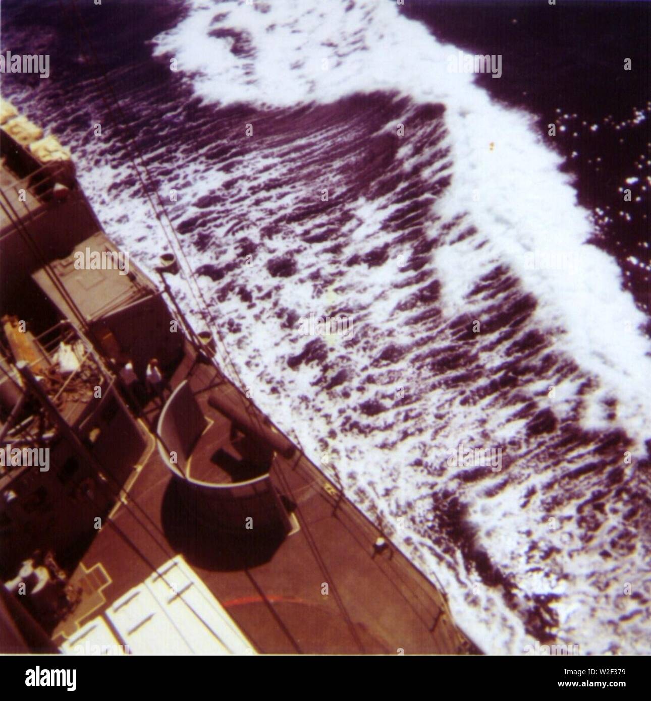 Chaff launcher aboard USS Hanson (DD-832), May 1971 Stock Photo - Alamy