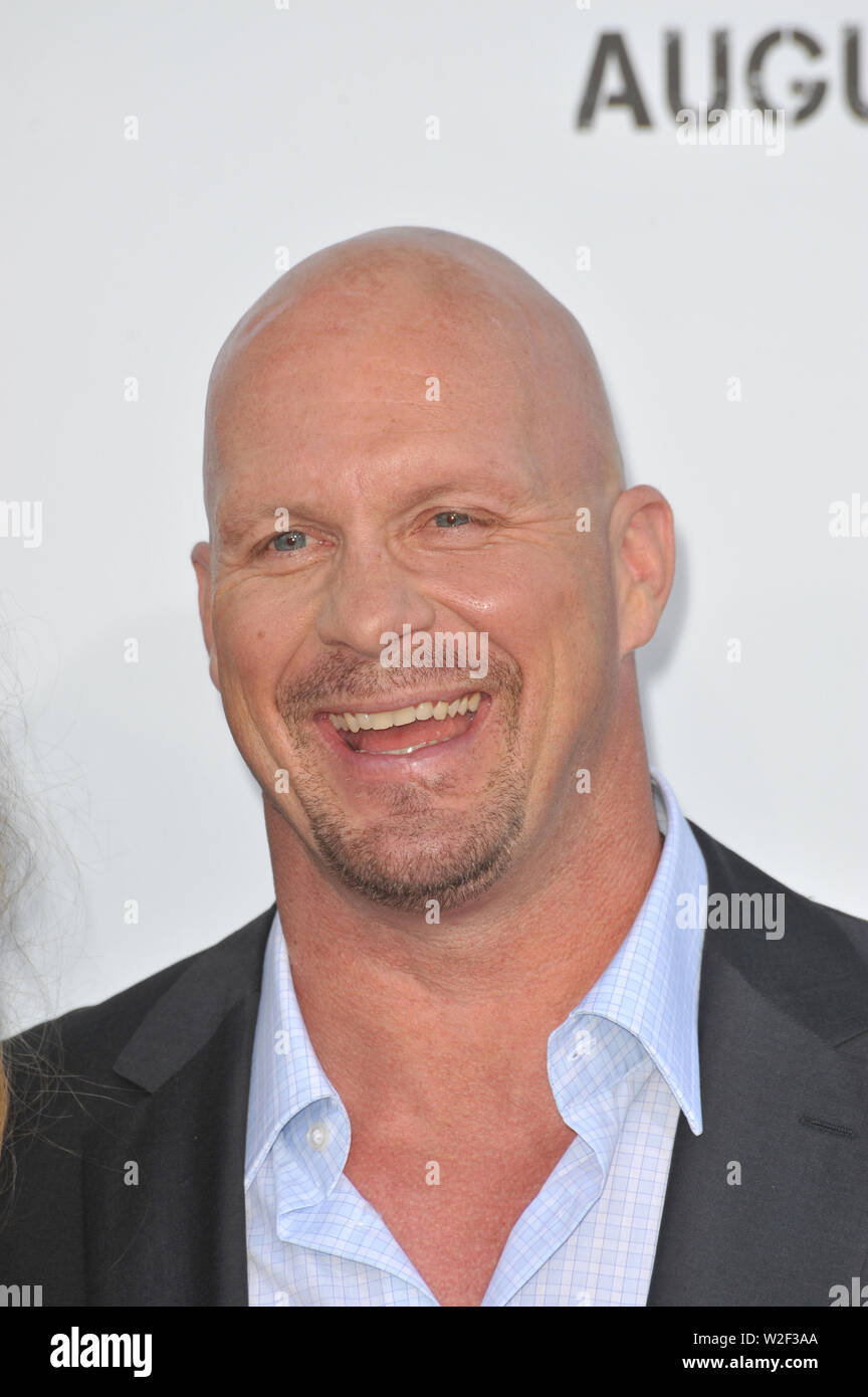 LOS ANGELES, CA. August 03, 2010: Steve Austin at the world premiere of ...