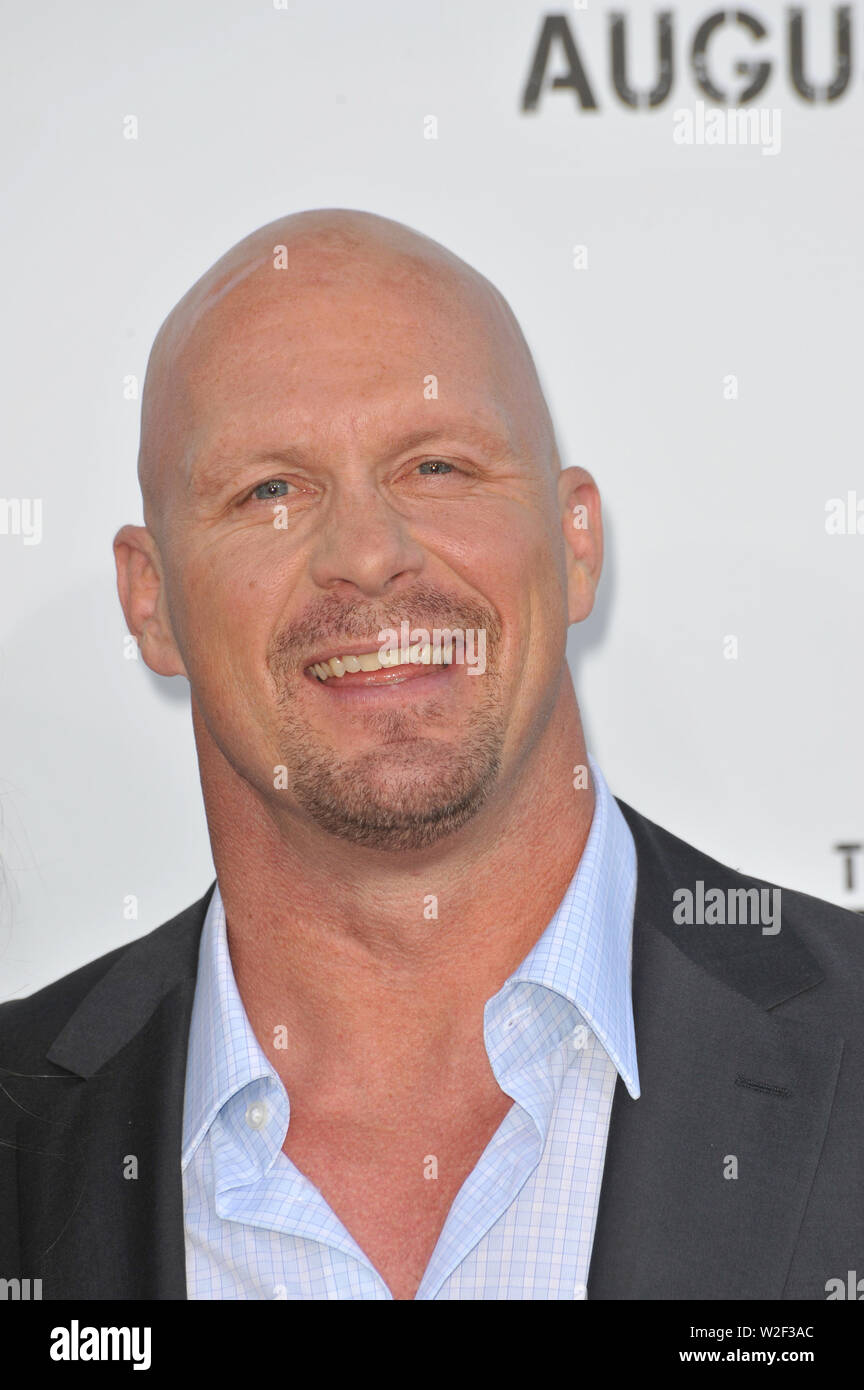 LOS ANGELES, CA. August 03, 2010: Steve Austin at the world premiere of ...