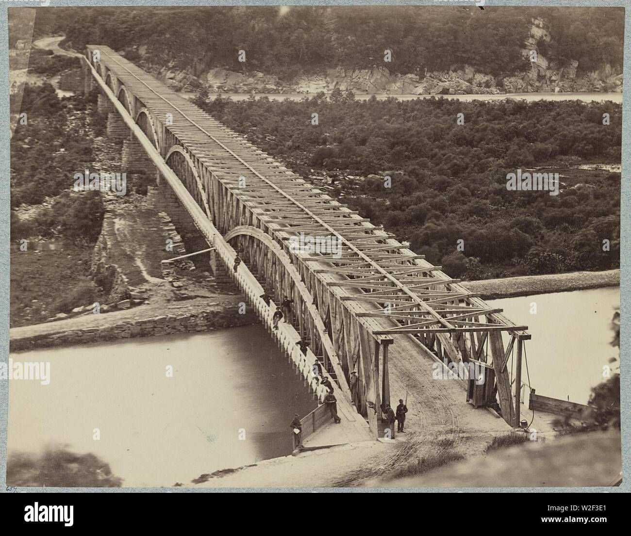 Chain bridge, Washington, D.C. 34797v Stock Photo - Alamy