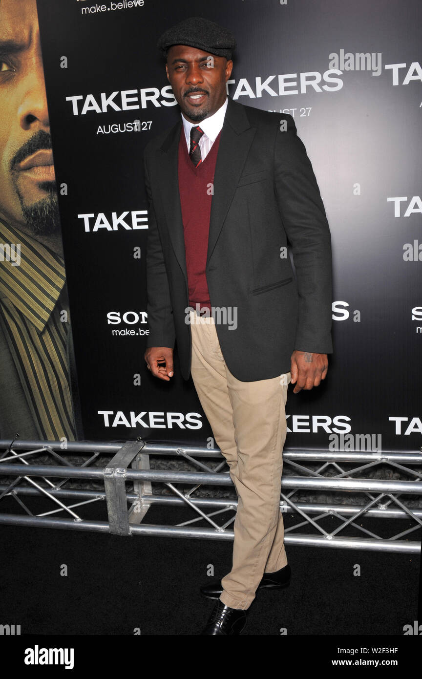LOS ANGELES, CA. August 04, 2010: Idris Elba at the world premiere of ...