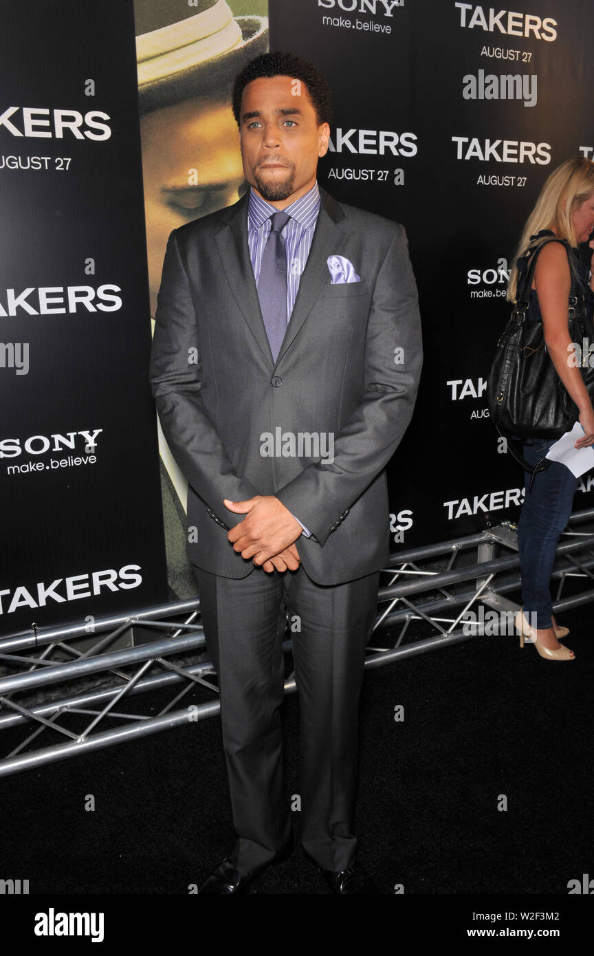 LOS ANGELES, CA. August 04, 2010: Michael Ealy at the world premiere of ...