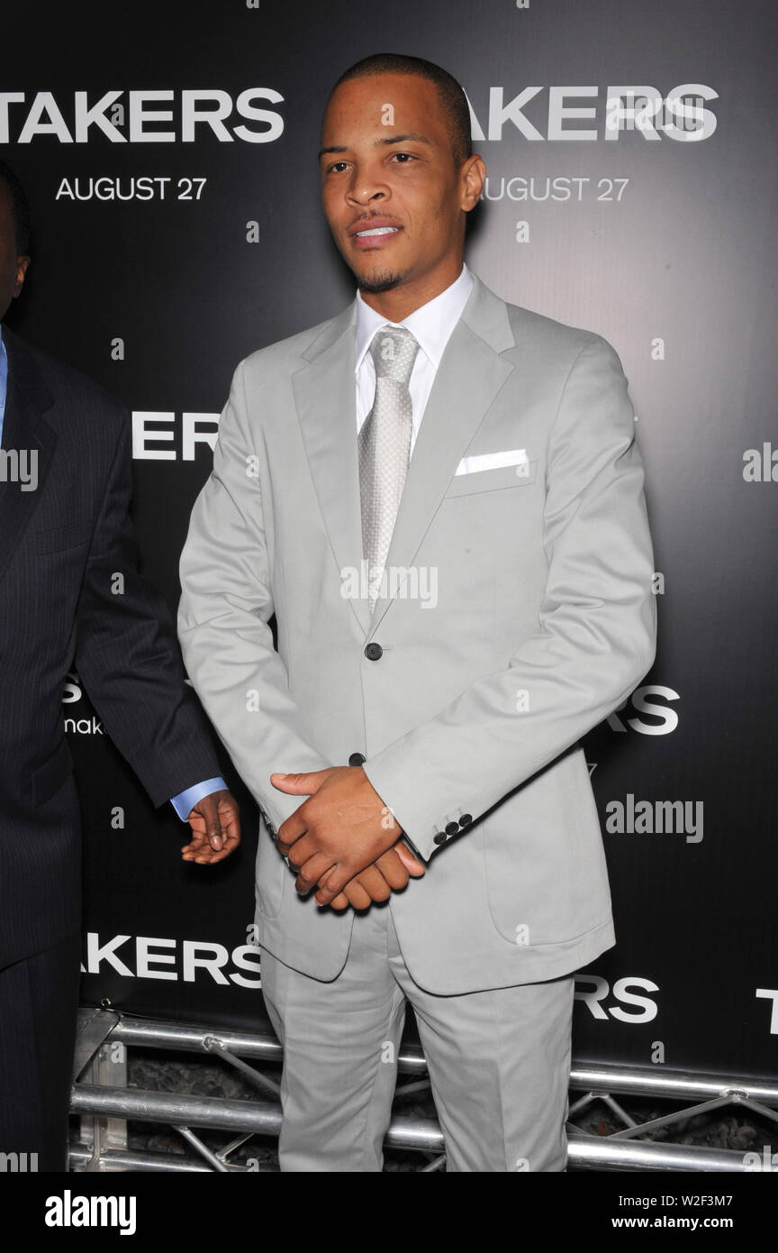 LOS ANGELES, CA. August 04, 2010: Tip "T.I." Harris at the world ...