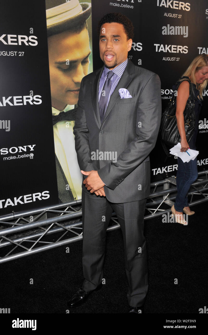 LOS ANGELES, CA. August 04, 2010: Michael Ealy at the world premiere of ...