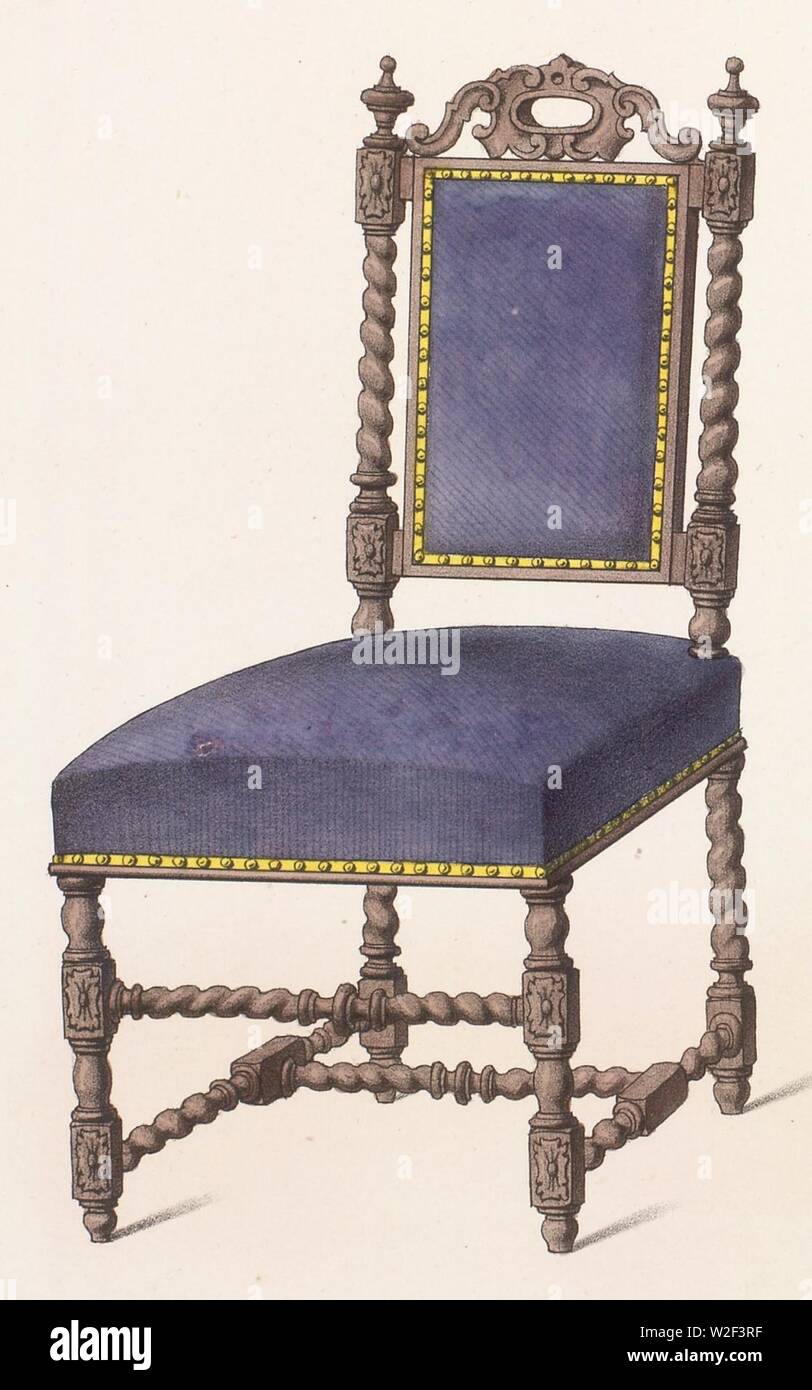 Louis style chair hi-res stock photography and images - Alamy