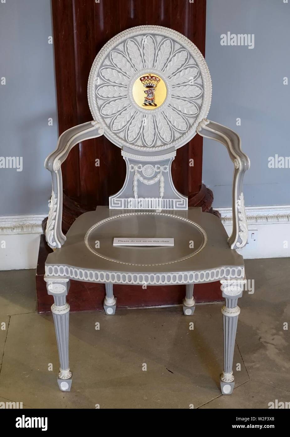 Chair with Lascelles crest, Thomas Chippendale, 1700s - Entrance Hall ...