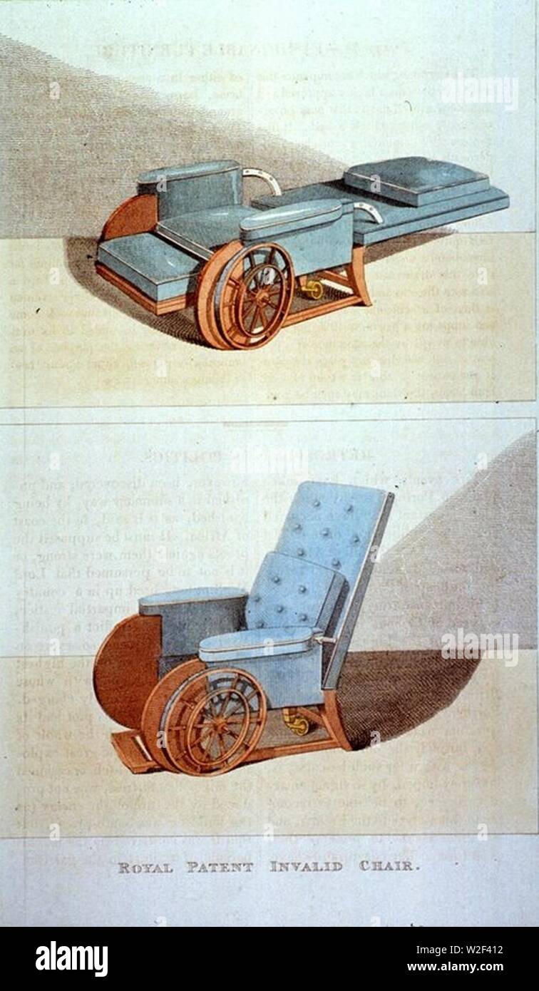 Chairs Royal patent invalid chair Stock Photo - Alamy