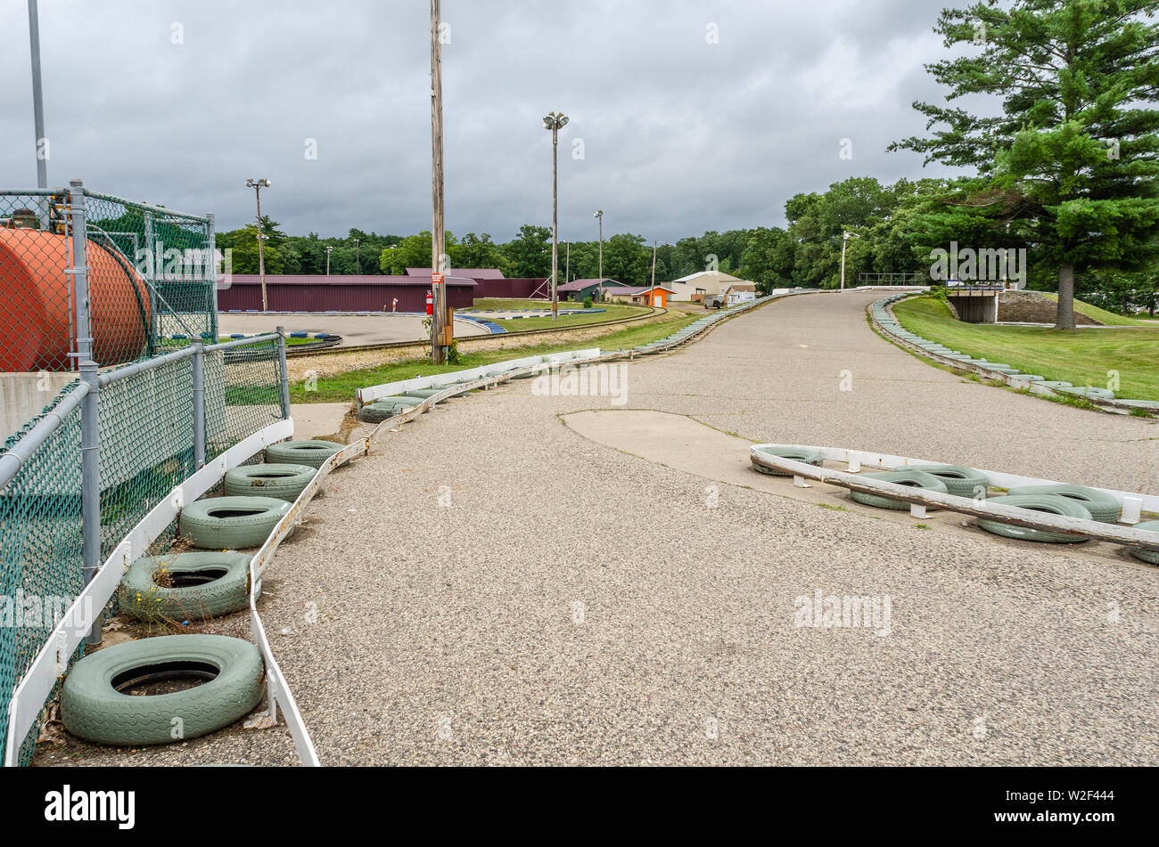 Buildings in Wisconsin Dells Stock Photo - Alamy