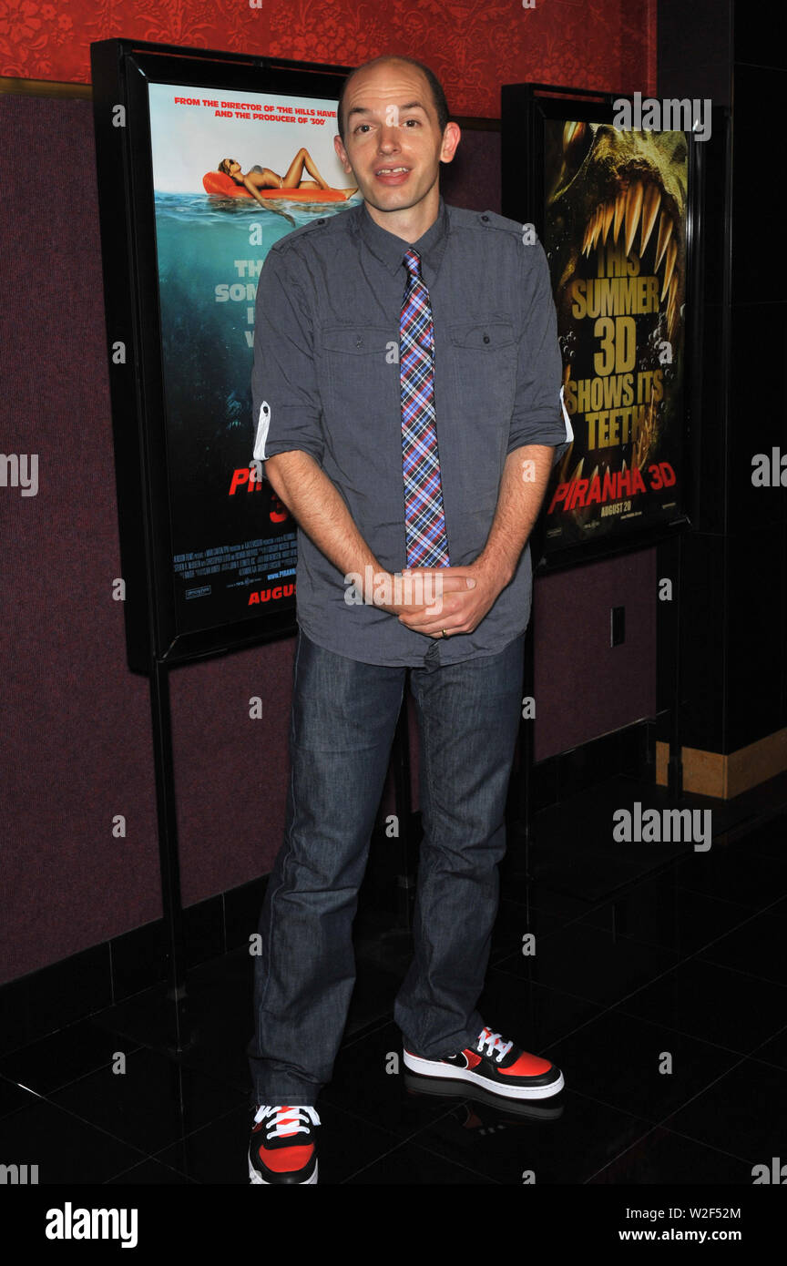 LOS ANGELES, CA. August 18, 2010: Paul Scheer at the Los Angeles ...