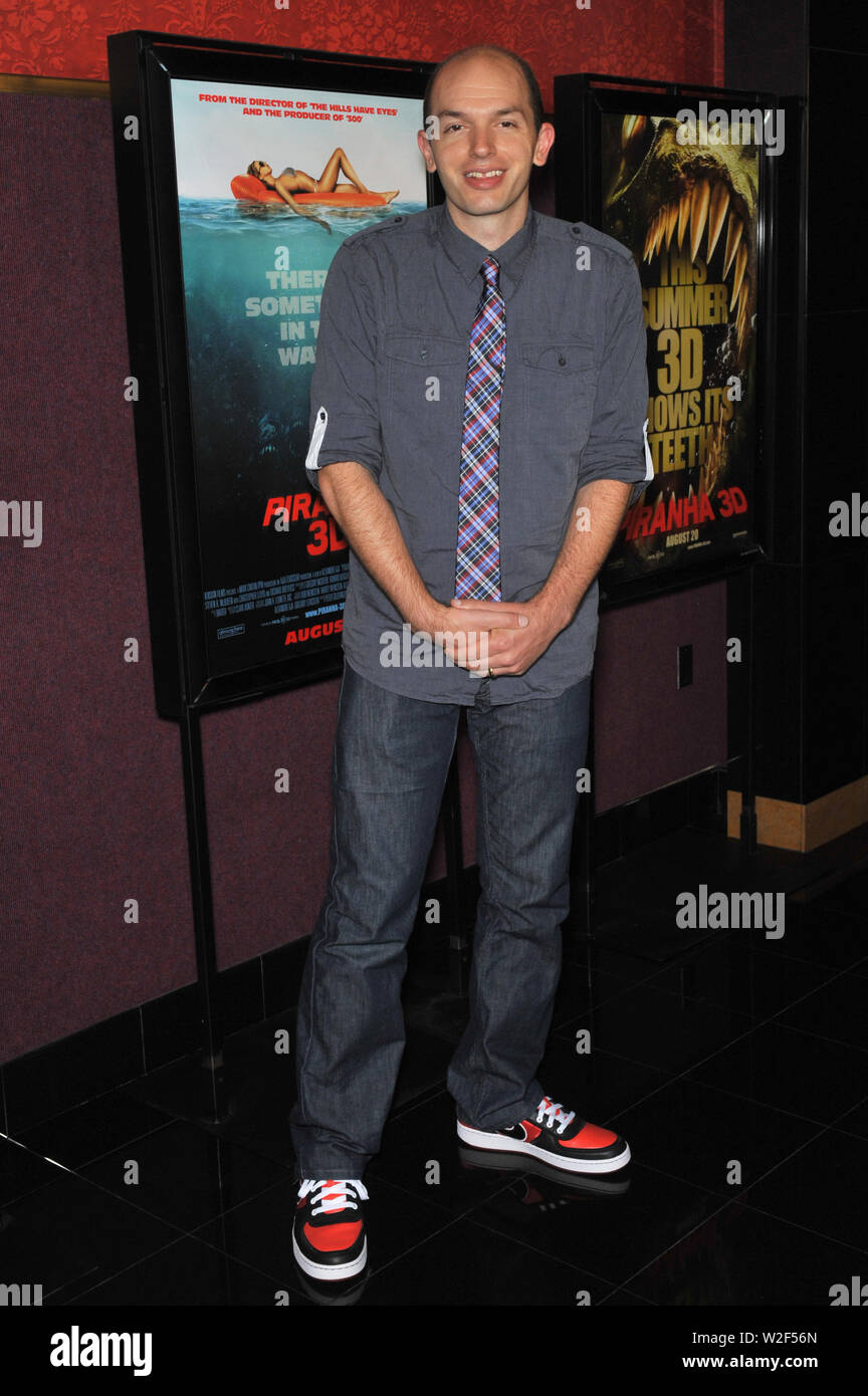 LOS ANGELES, CA. August 18, 2010: Paul Scheer at the Los Angeles ...